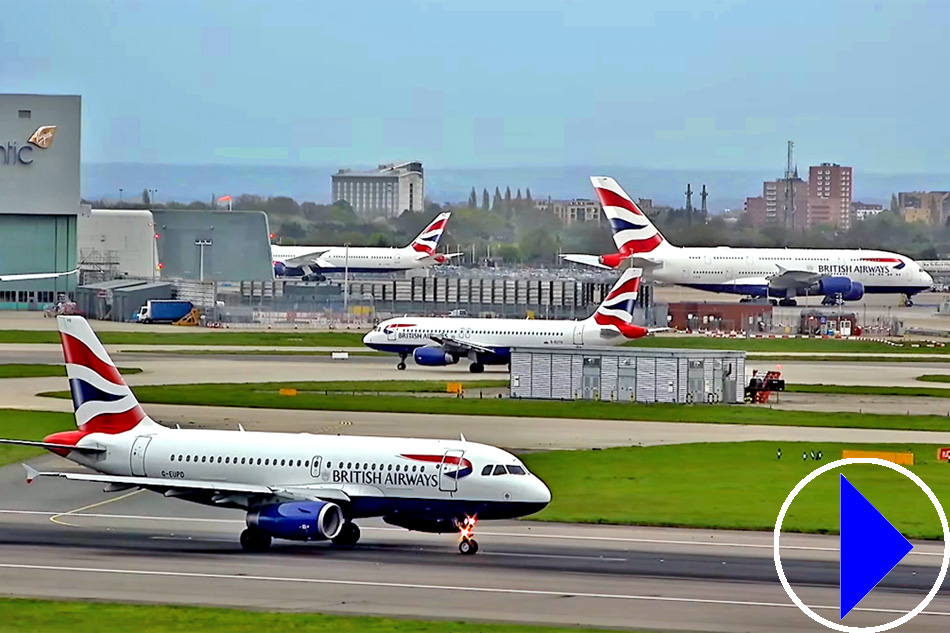 Heathrow Airport London | Live Streaming Webcam | England